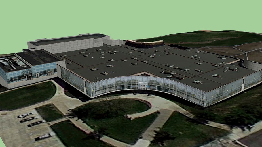 Education Center 3d model