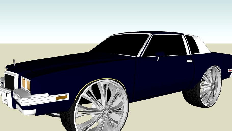 84 Cutlass Supreme 3d model