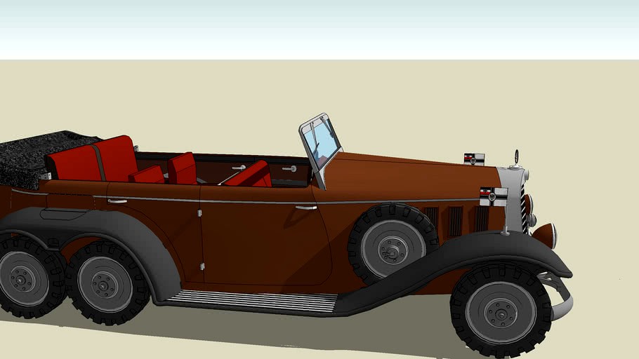 Mercedes-Benz G4 W31 3d model