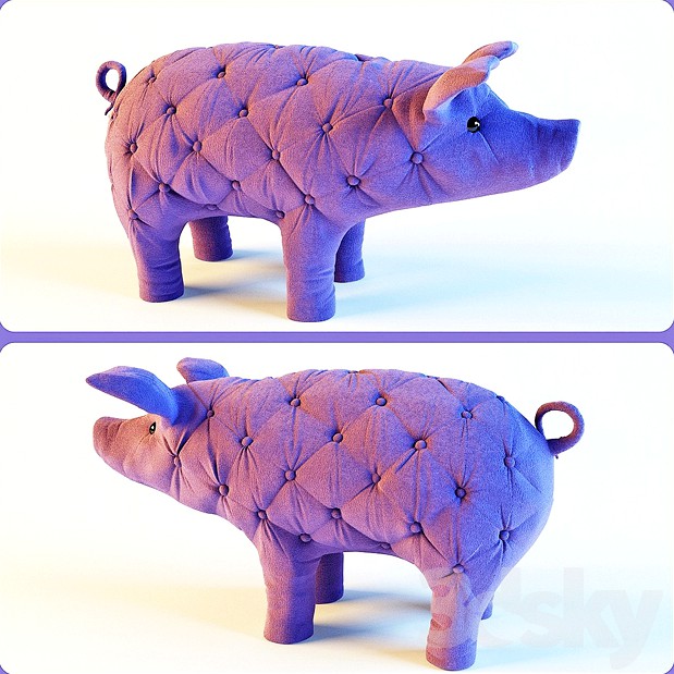 Piglet 3d model
