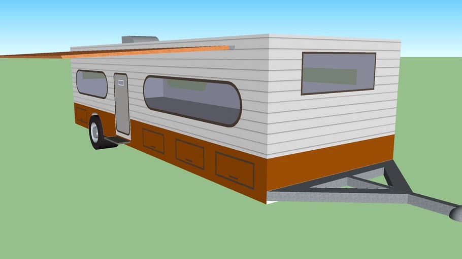 R.V. Trailer 3d model