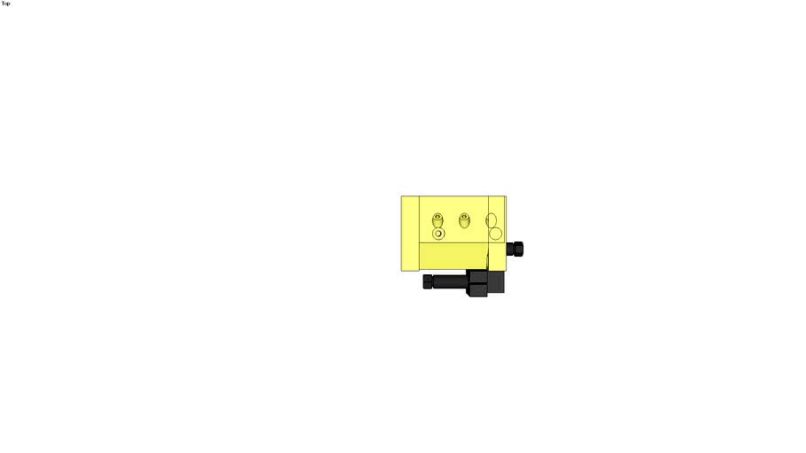 Lifting Units, pneumatic with aligning guide 3d model