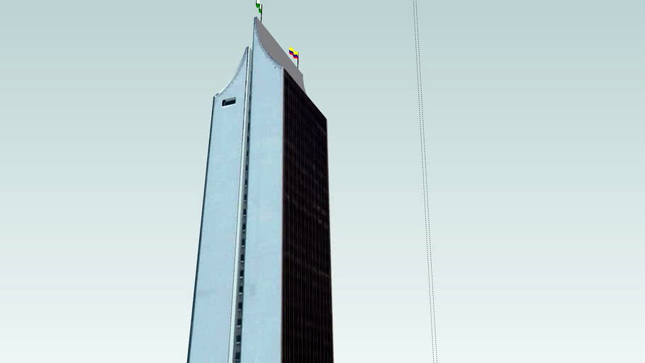 Edificio Coltejer 3d model