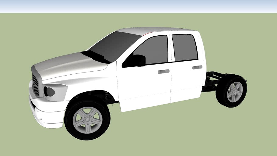 Dodge Ram Chassis 3d model