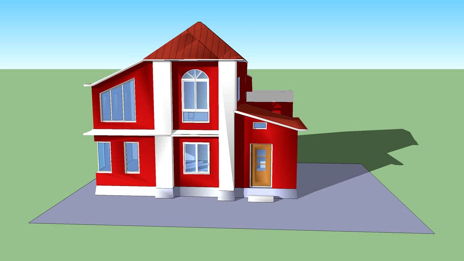 nepali house 3d model