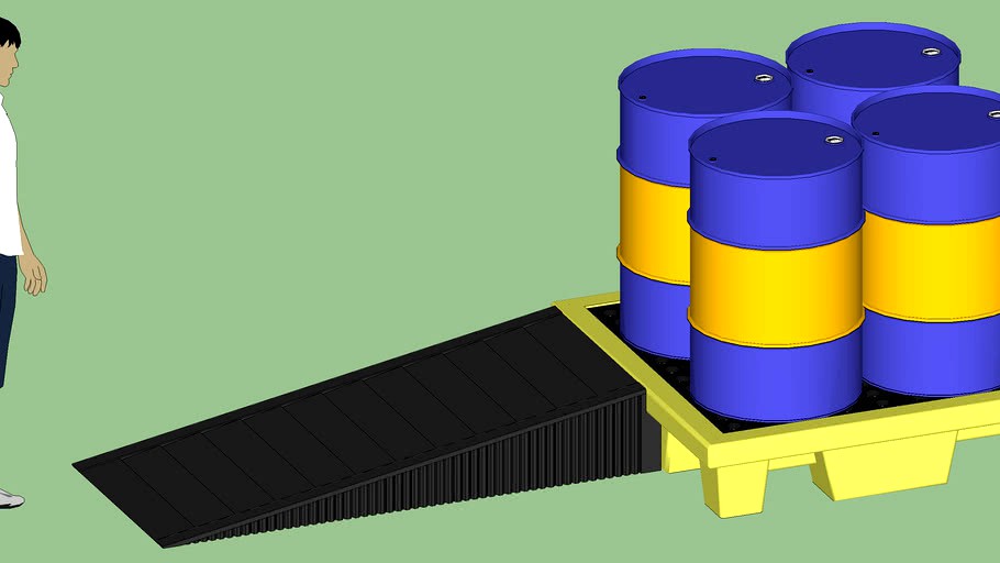 Industrial Series - Equipment - Container - Drum - Spill Containment ...