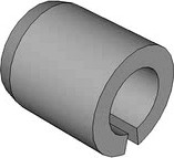 06114110 Spring-type straight pins ISO 8752 12x14 3d model