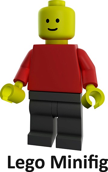 Lego Minifig 3d model