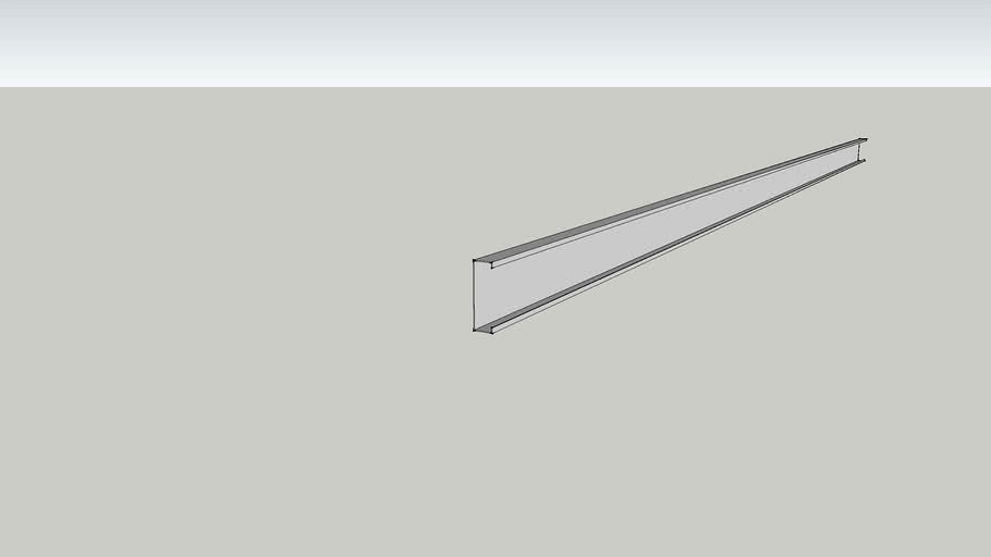 250mm ht Purlins 3d model