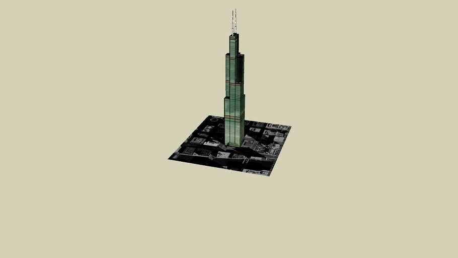 Sears Tower 3d model