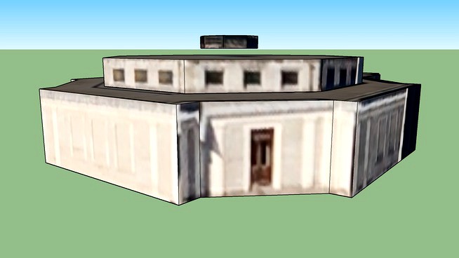 1937 Reading Room, Trinity College Dublin, Ireland 3d model
