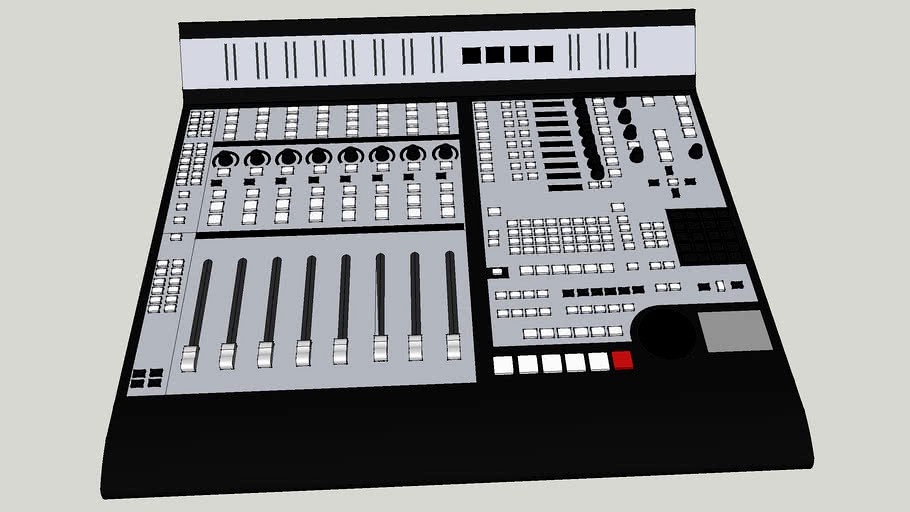 Digidesign Pro Control 3d model