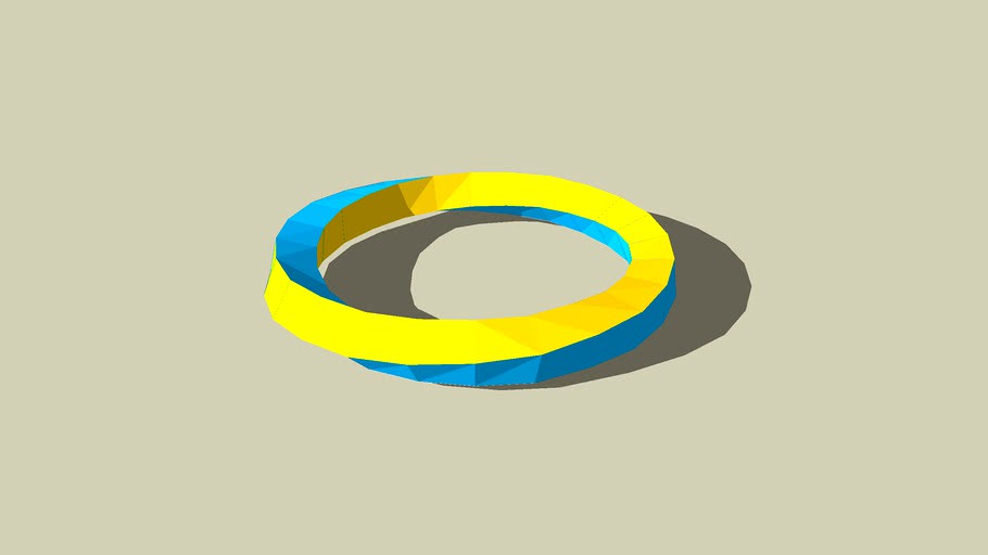 Möbius Strip 3d model
