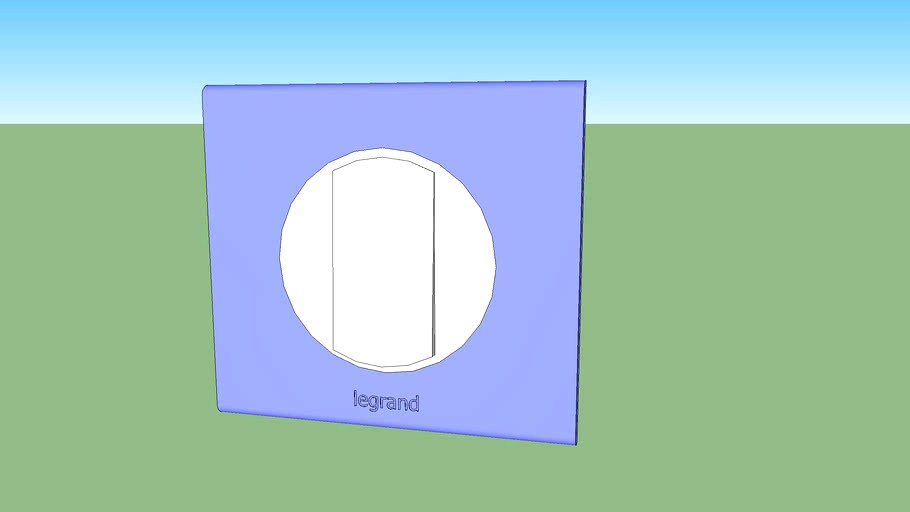 va-et-vient legrand céliane 3d model