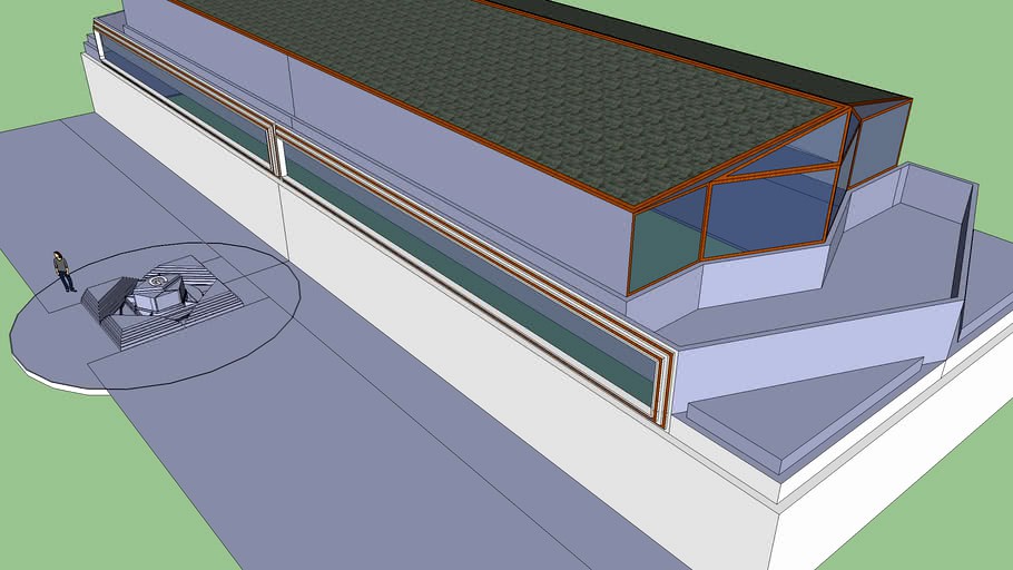 Masonic temple 3d model