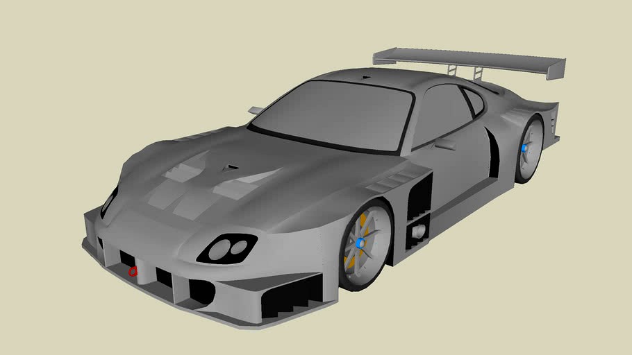 Toyota Supra (JGTC) 3d model