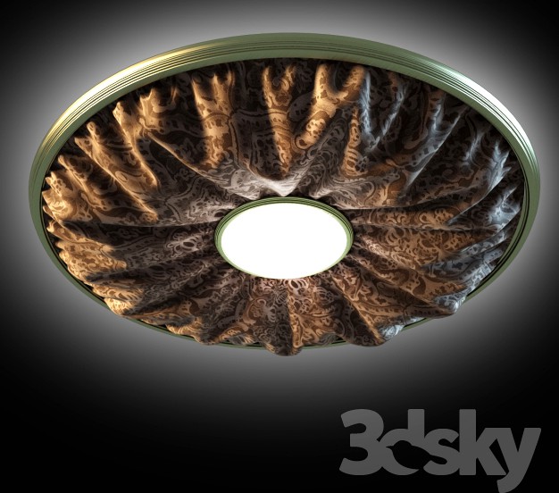 Drape the ceiling 3d model