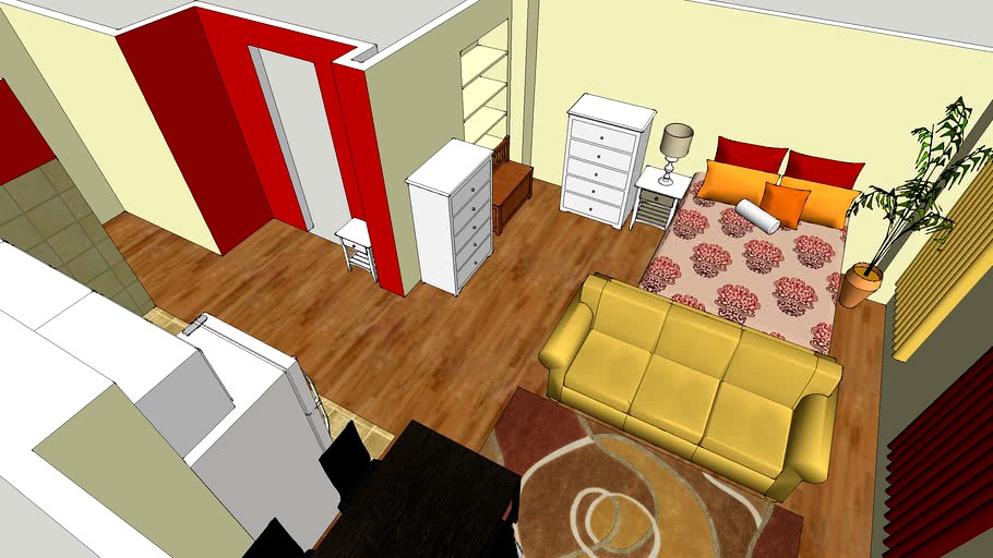 Studio Setup 3d model