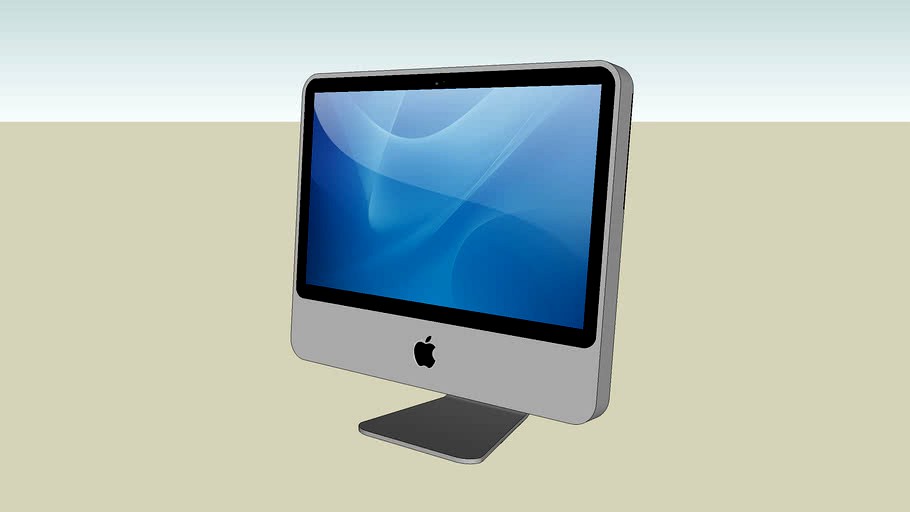 2nd Generation iMac 3d model