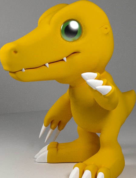 Agumon 3D Models