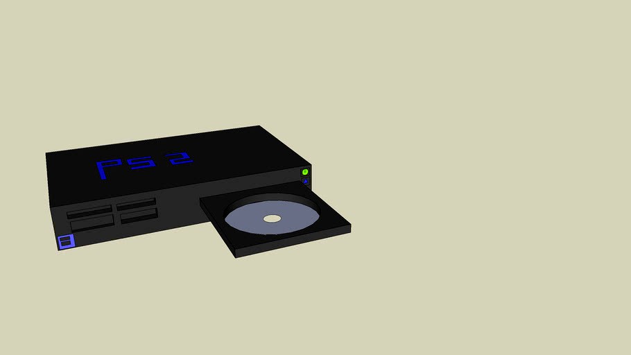 PS2 3d model