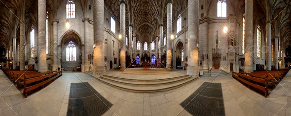 HDRI - Church 3d model