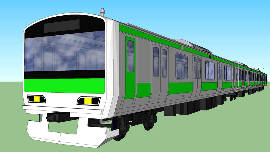JR東日本 E231系500番台 山手線 3d model