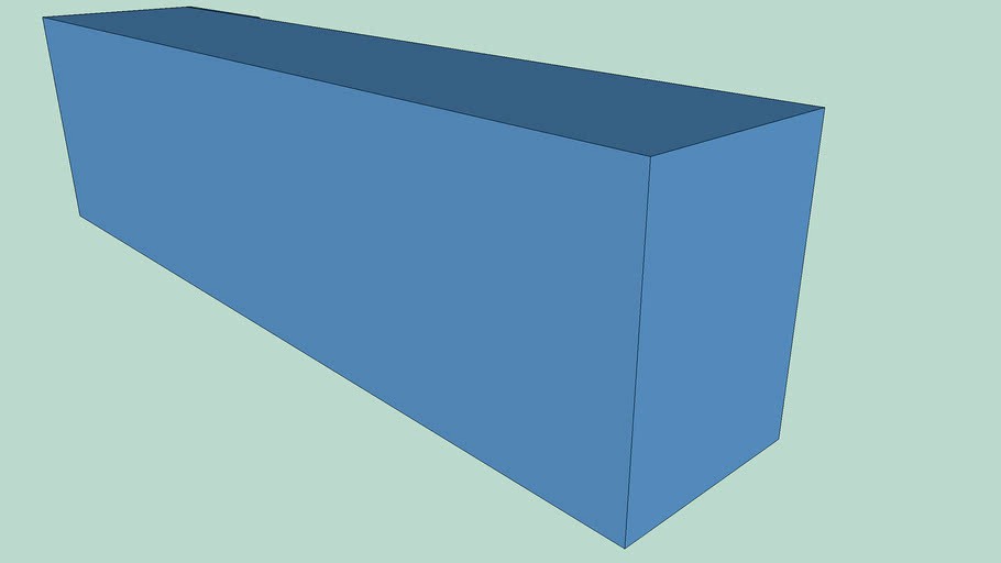 Simple Drawer Guide 3d model