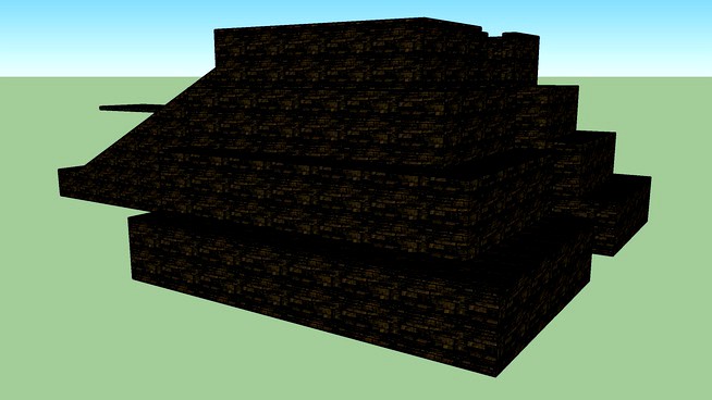 Stairs and Ramp in Sketchup V2 3d model