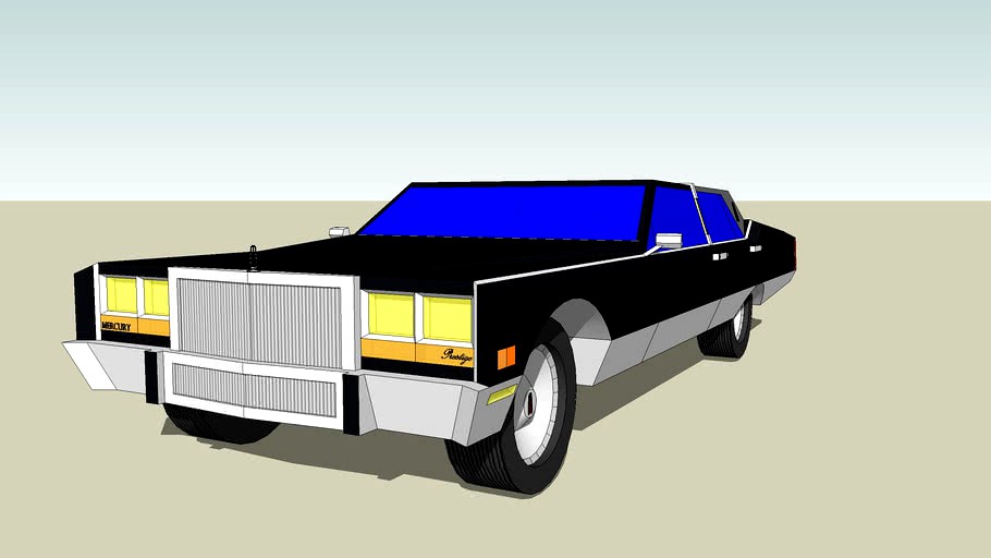 mafia car 3d model