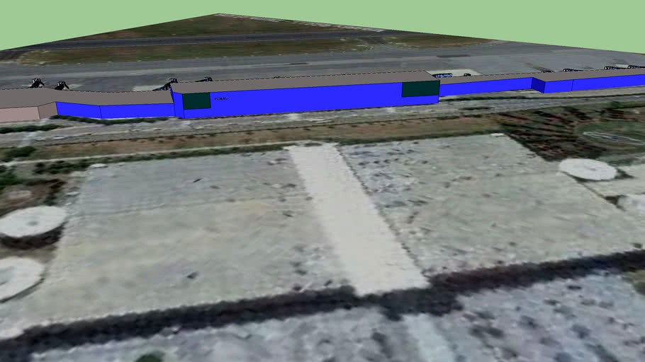 RDU Airport Terminal 1 3d model