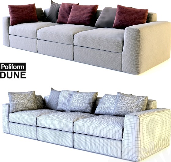 Poliform / DUNE 3d model