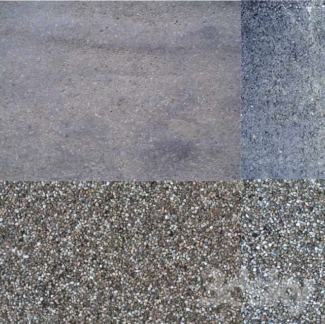 Asphalt texture 3d model