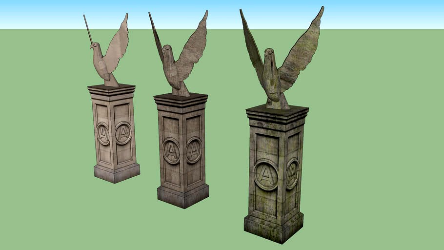 Monuments 3d model