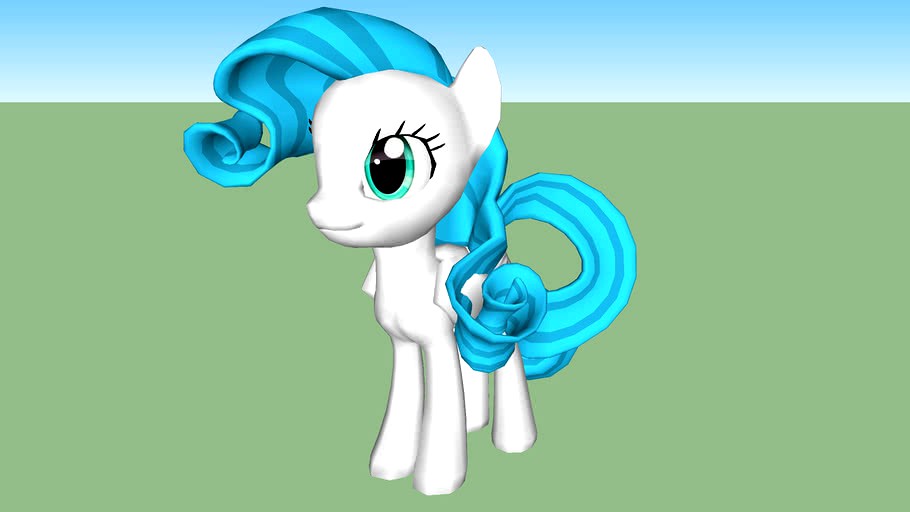 Background Pony (My Little Pony) 3d model