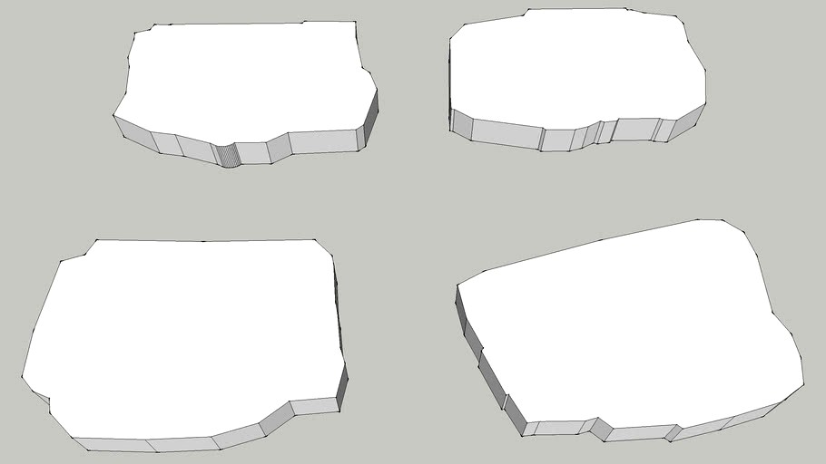 Techo Bloc Maya Steps 3d model