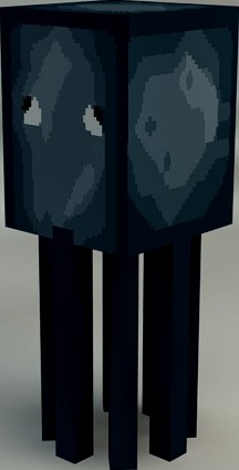 Squid Minecraft 3d model
