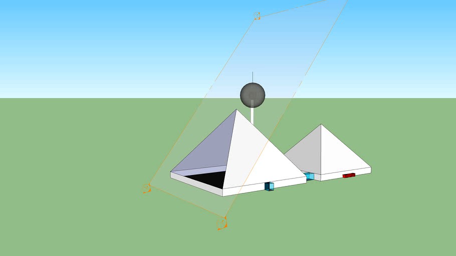 disco pyramid 3d model