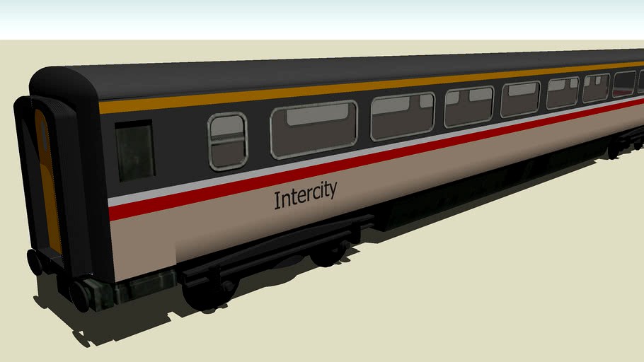 MK3 Intercity Carrage 3d model