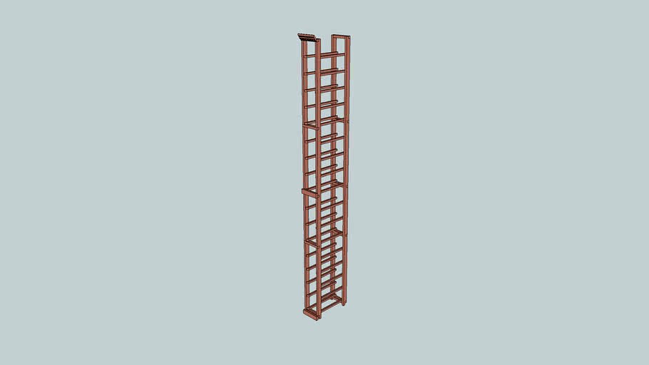 ELITE-KIT 1.5L SINGLE COLUMN RACK 3d model