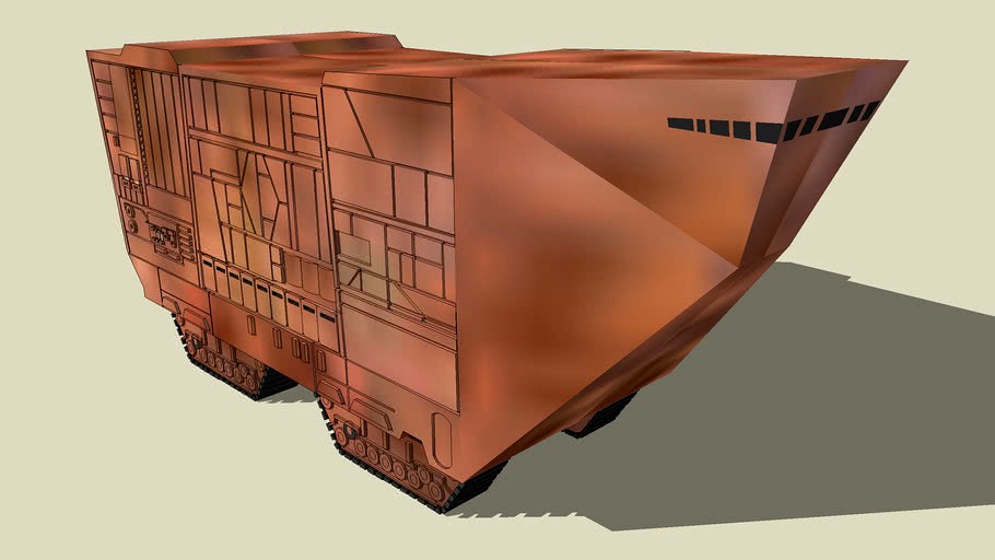 Sandcrawler 3d model