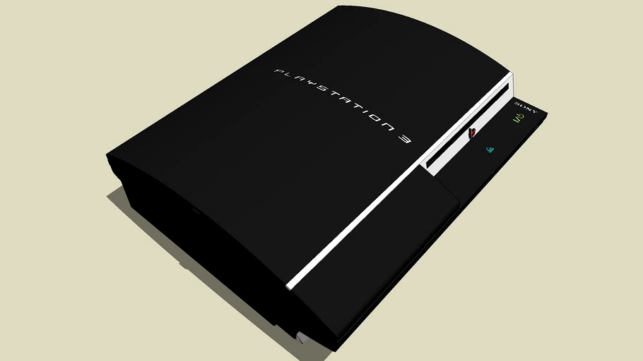 Playstation 3 3d model