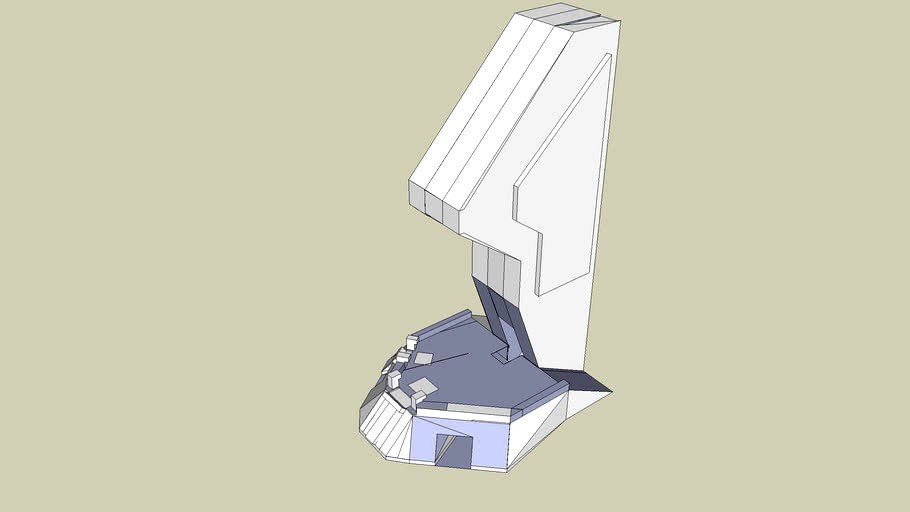 Halo 3 valhalla base 3d model