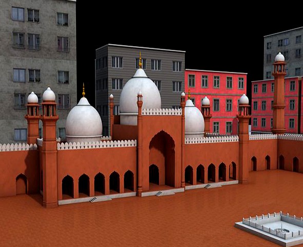 Masjid Model 3d