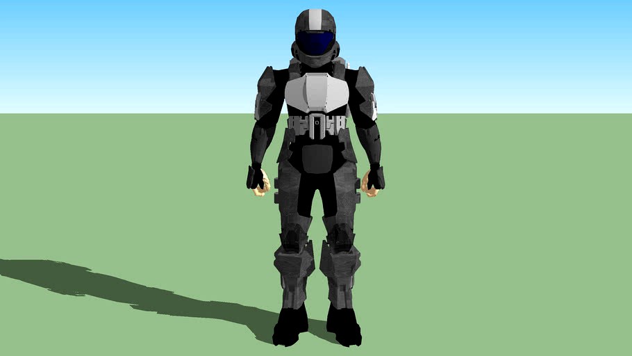 ODST Armor (update!!!) 3d model