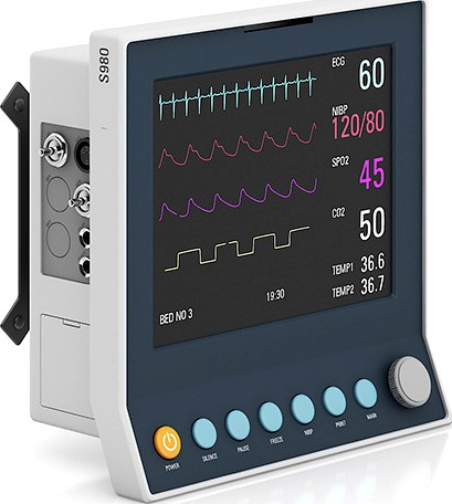 ECG Monitor 3d model