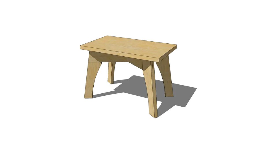 Step Stool 3d model