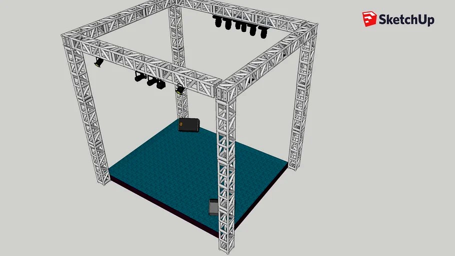 Palco 360 3d model