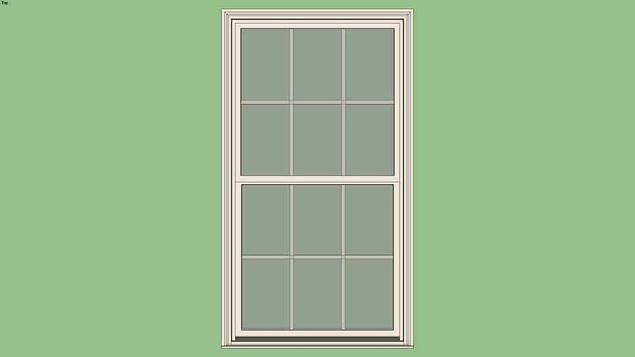 Marvin Essential Double Hung Window 3d model