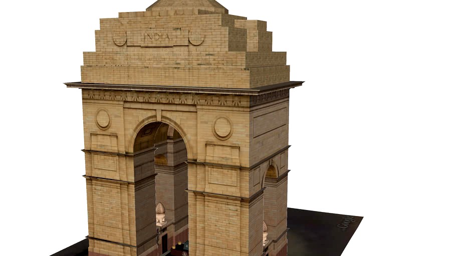 INDIA GATE 3d model